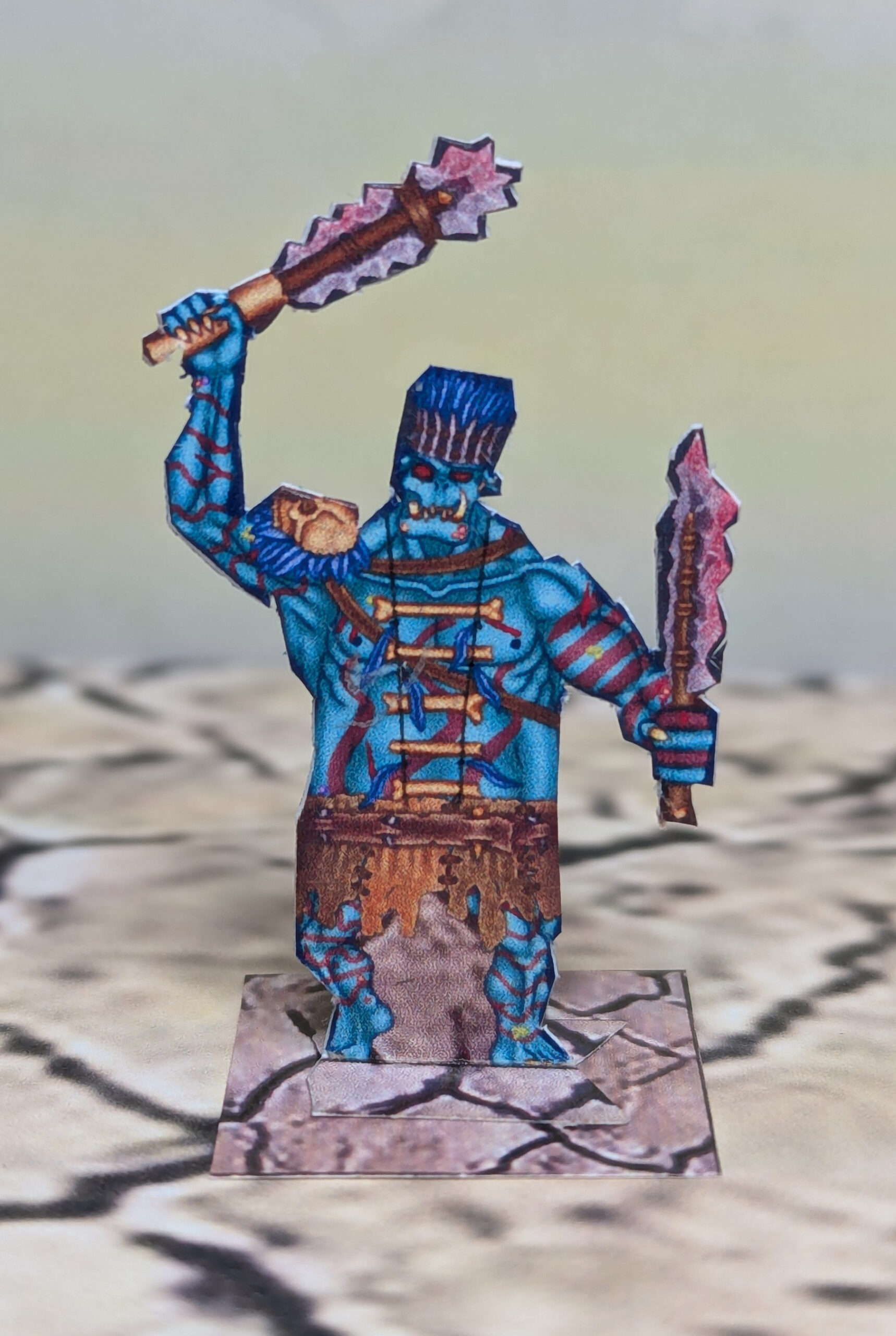 The Blue Orc Warriors with Two Hand Weapons are Ready to Download ...